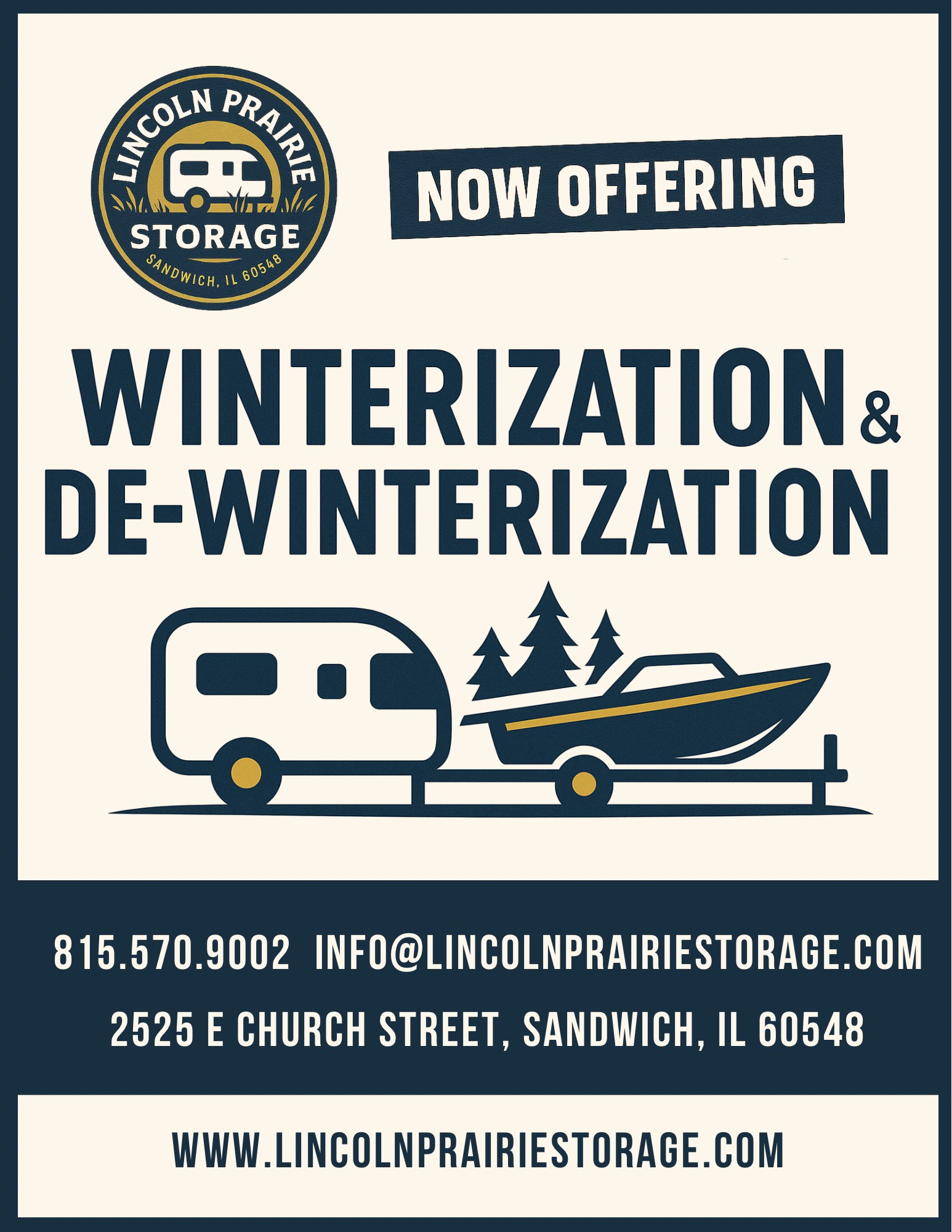 Lincoln Prairie - Cheap RV & Boat Storage